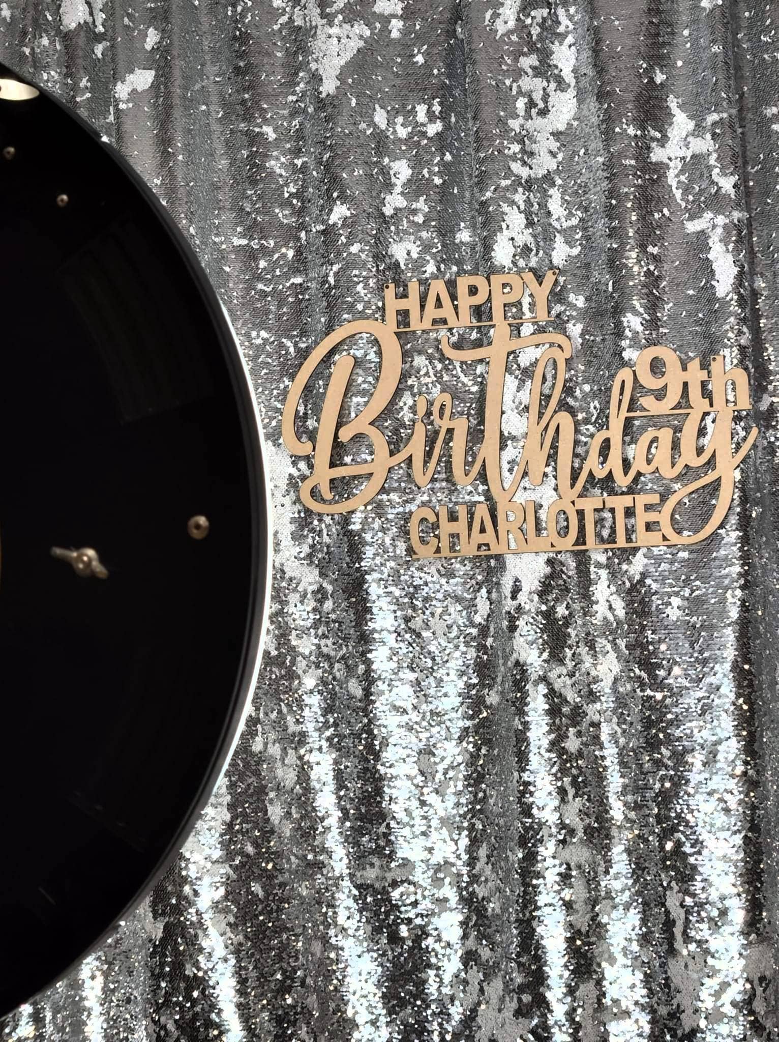 Personalised Happy Birthday Sign | Custom Sign | Lasercut | Wood | Wall ...