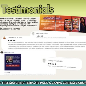 Pinned Post Instagram Banner Carousels for Service Providers, Seamless ...