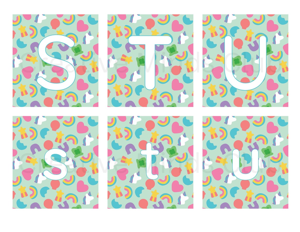 Printable St Patrick's Day Alphabet Flashcards Digital Download ...
