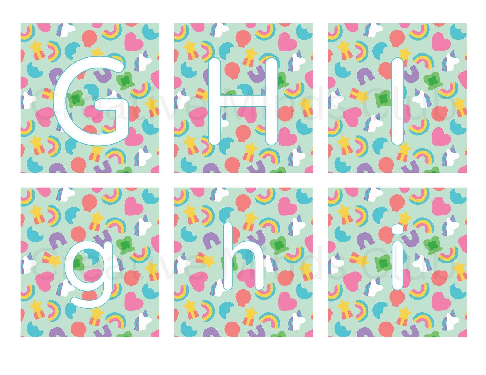 Printable St Patrick's Day Alphabet Flashcards Digital Download ...