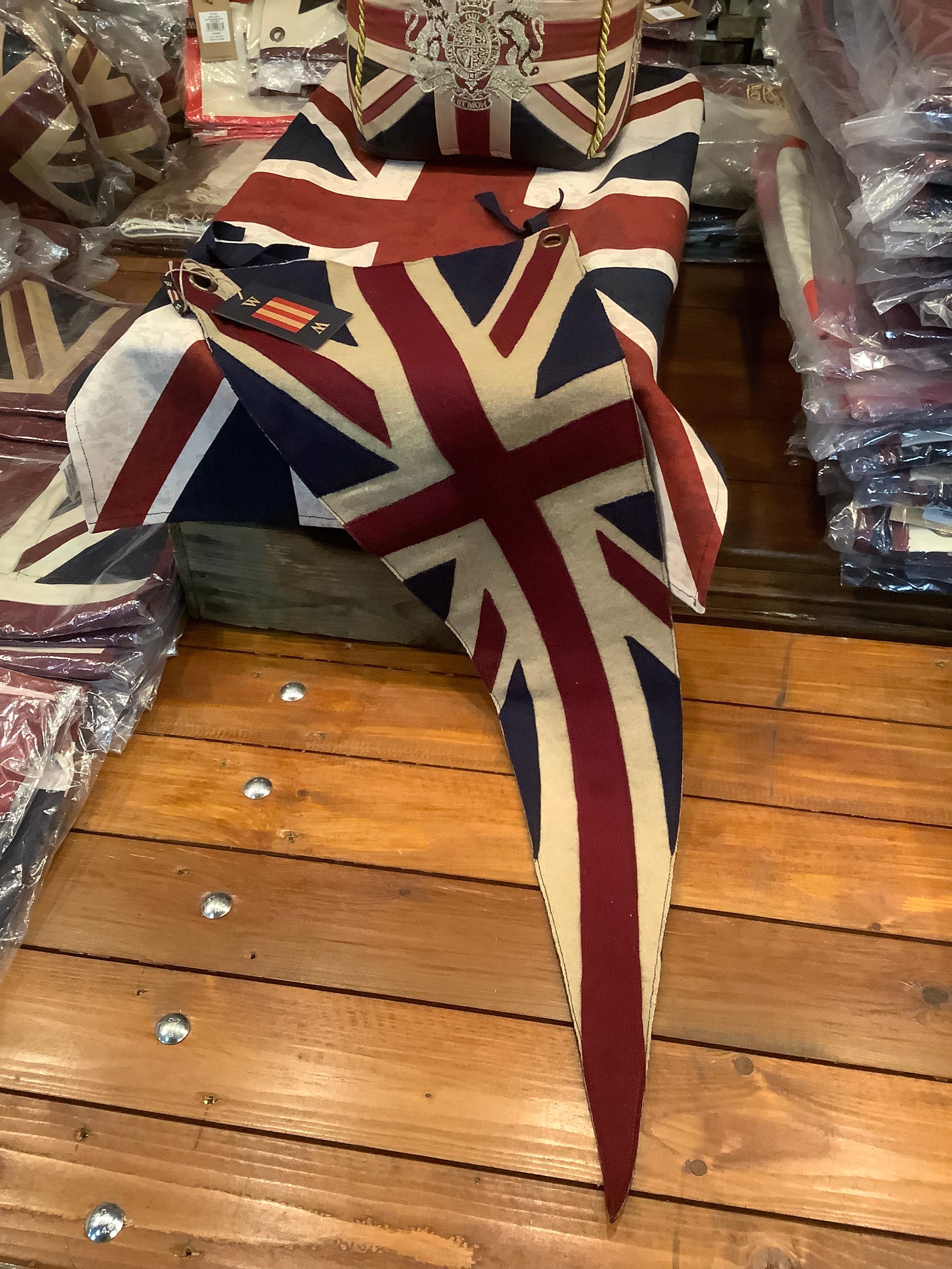 Stunning Woollen Union Jack Flag / Pennant by Woven Magic - Etsy UK