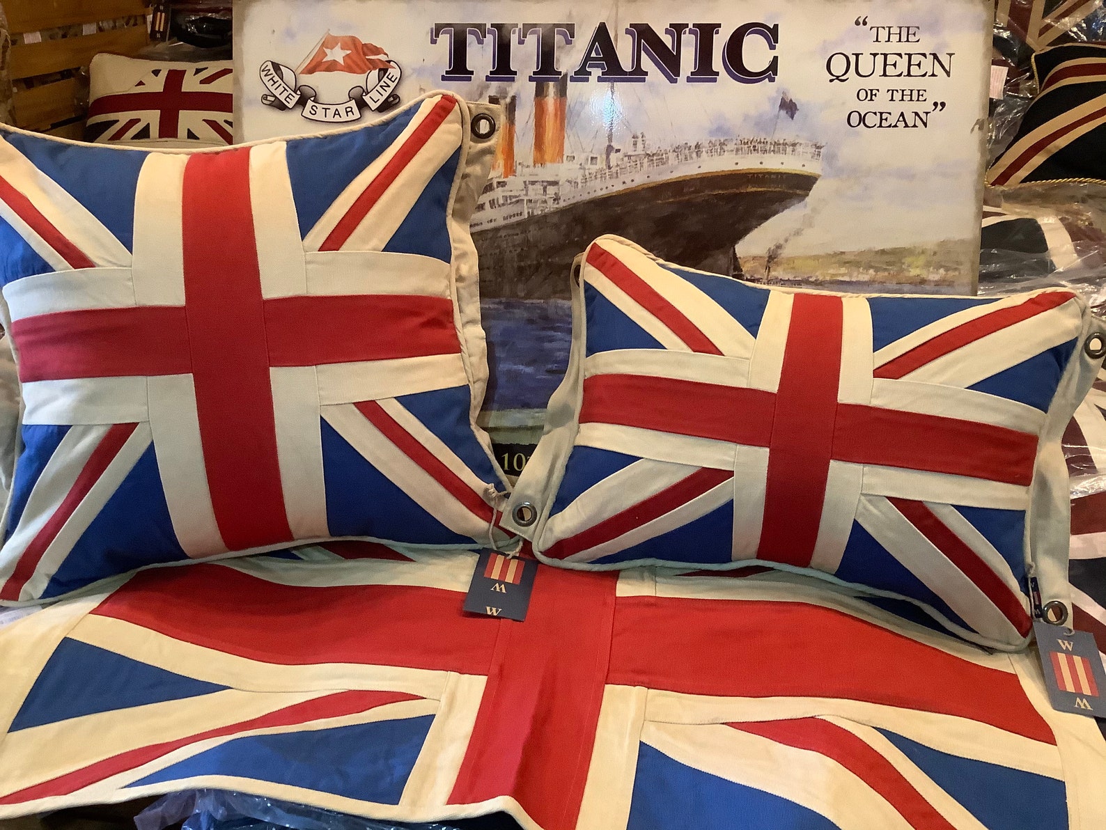 Union Jack / Aged Nautical/ Marine Flag by Woven Magic (30x60in ) - Etsy UK