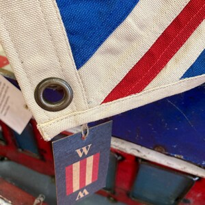 Union Jack Textile Flag ( Marine Version 13x19in) by Woven Magic - Etsy UK