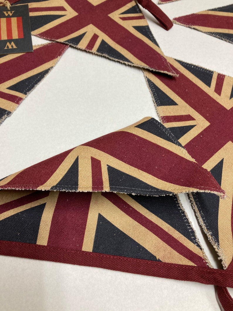 Stunning Union Jack Textile Bunting by Woven Magic - Etsy UK