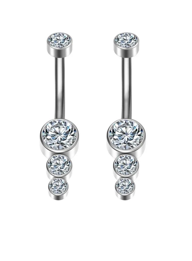G23 Titanium Navel Piercing Belly Button Ring Cat Claw Style - Etsy