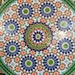 Handmade Fes Mosaic Round Tabletop: Colorful Tile Art - Etsy