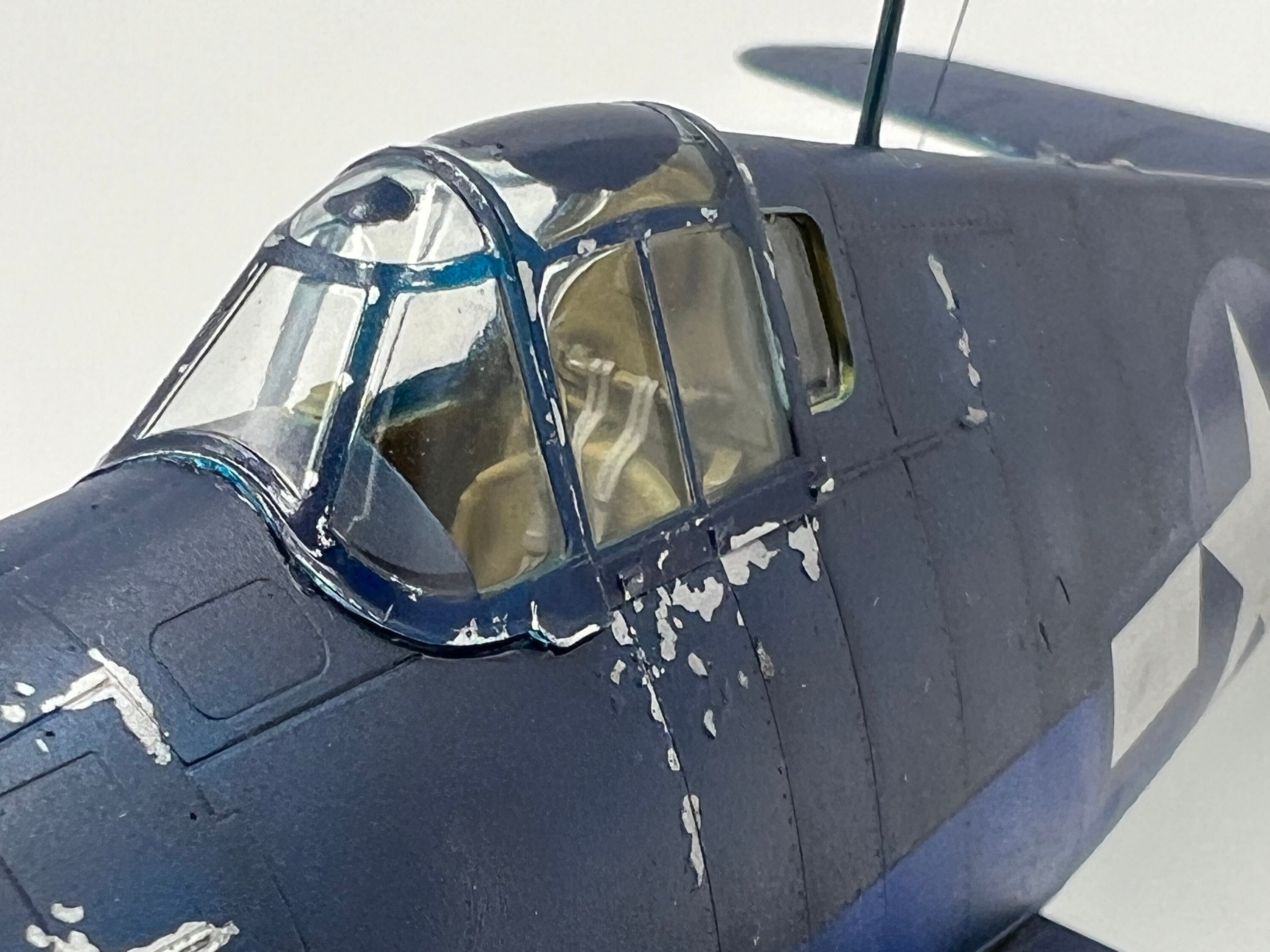 Eduard Aircraft Hellcat F6F-3, Professionally Assembled and Weather ...