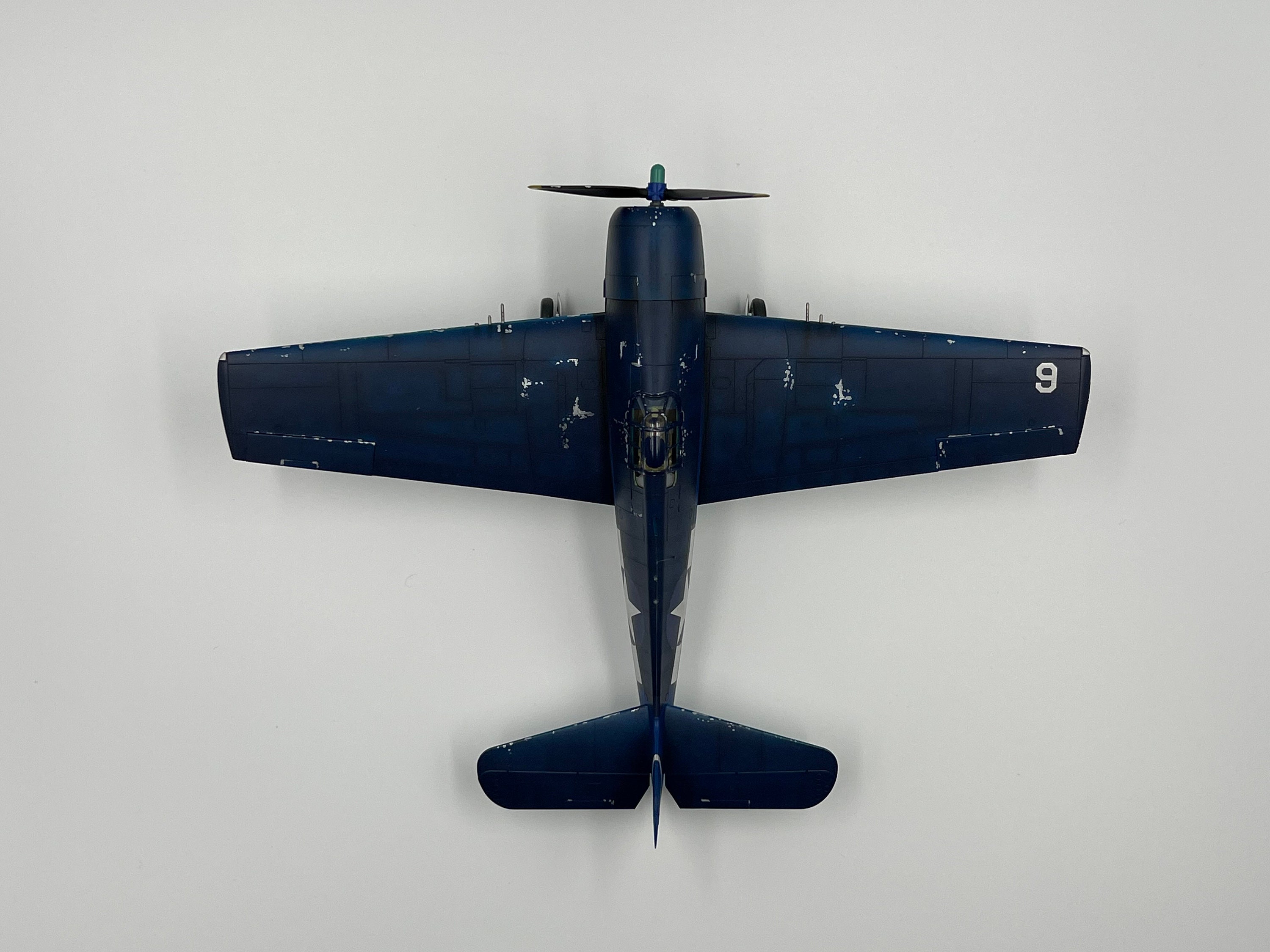 Eduard Aircraft - Hellcat F6F-3, Professionally Assembled and Weather ...