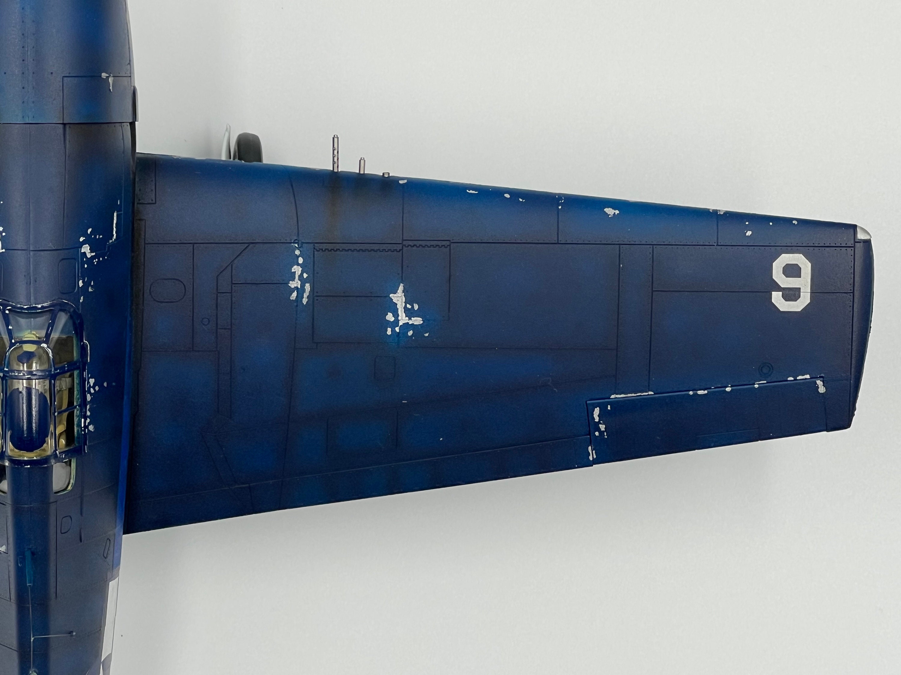 Eduard Aircraft - Hellcat F6F-3, Professionally Assembled and Weather ...