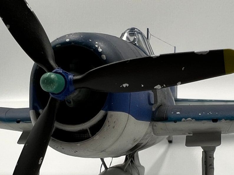 Eduard Aircraft - Hellcat F6F-3, Professionally Assembled and Weather ...