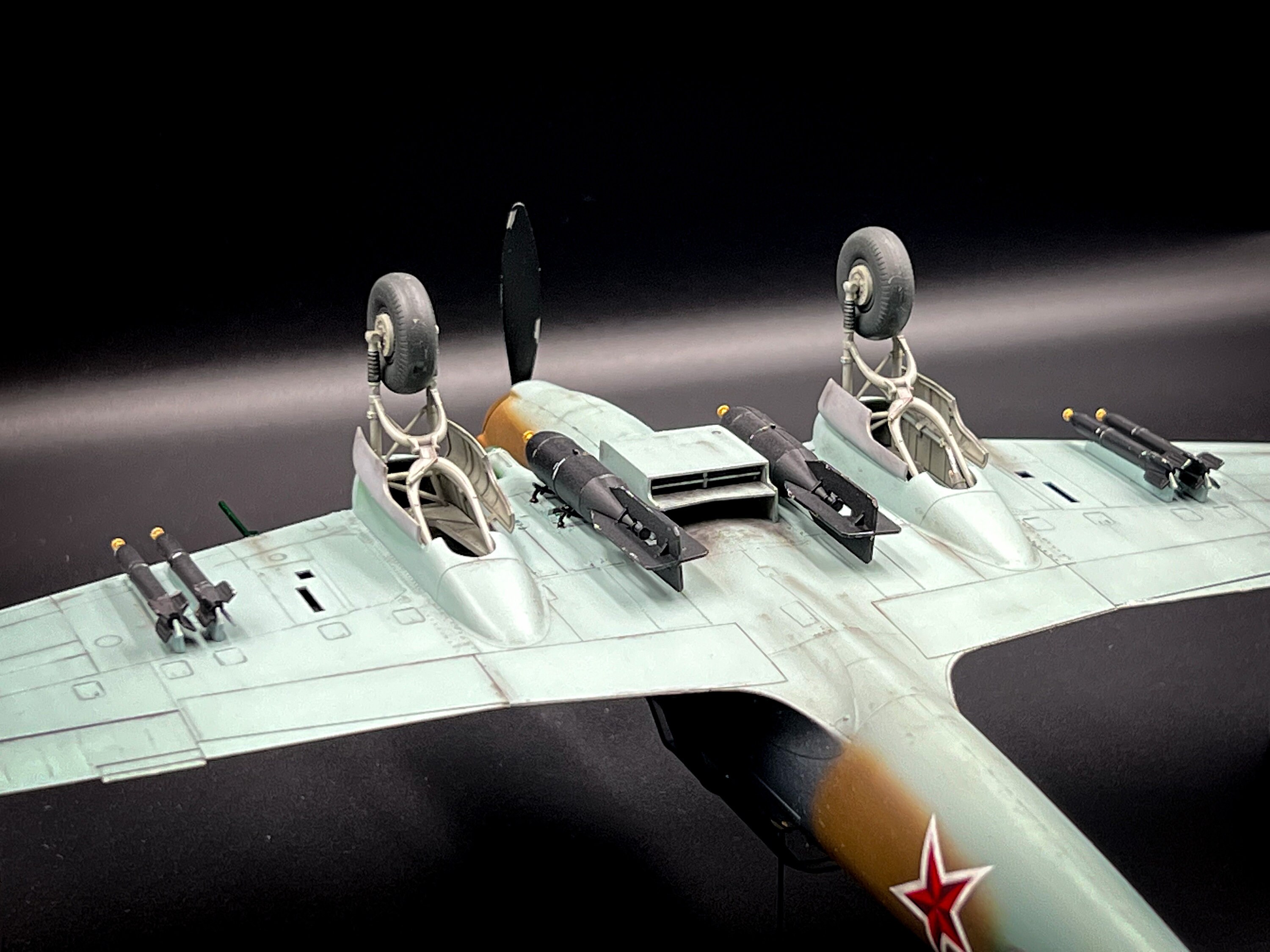 Tamiya Aircraft - Soviet Ilyushin Shturmovik, Professionally Assembled ...