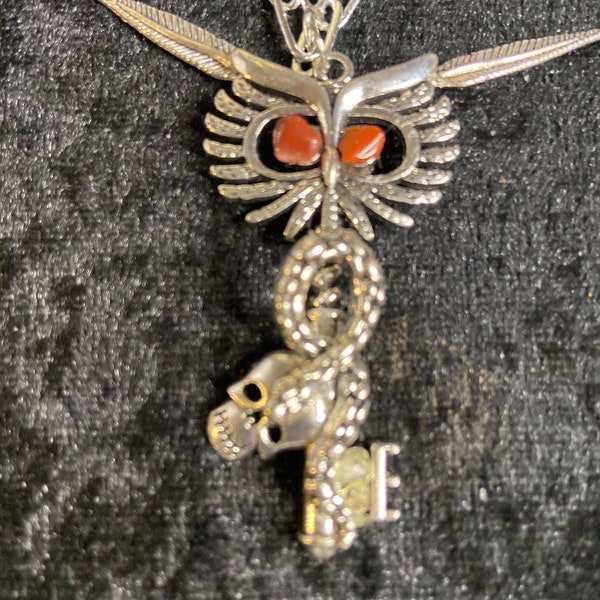 Skeleton Key Owl - Etsy