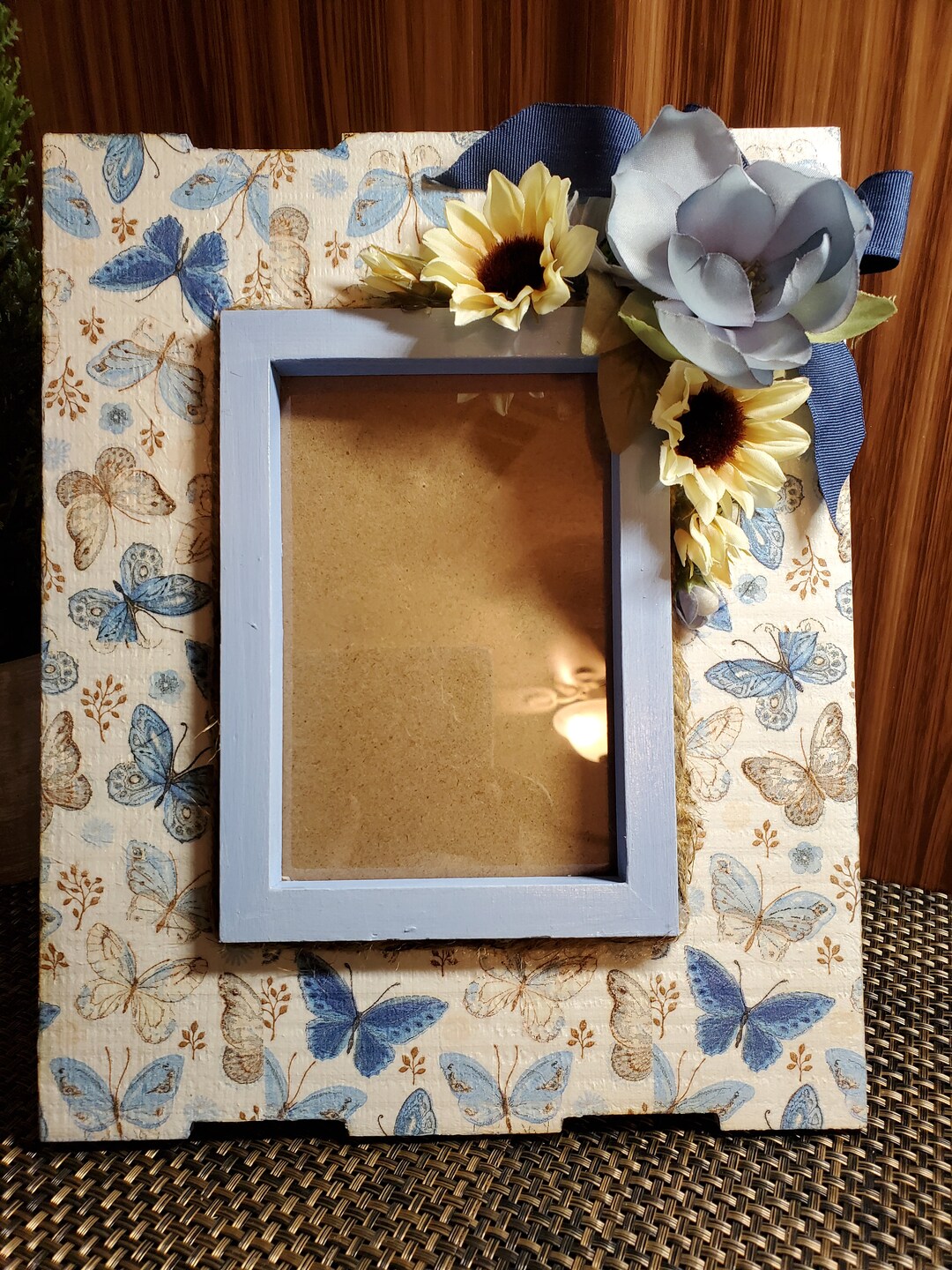 Butterfly Picture Frame - Etsy