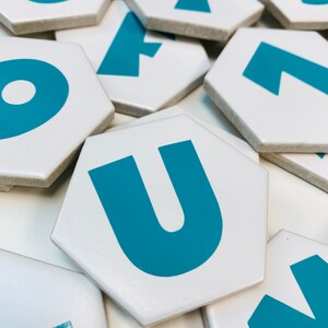 Alphabet Tiles Great for CVC Words and Young Children - Etsy