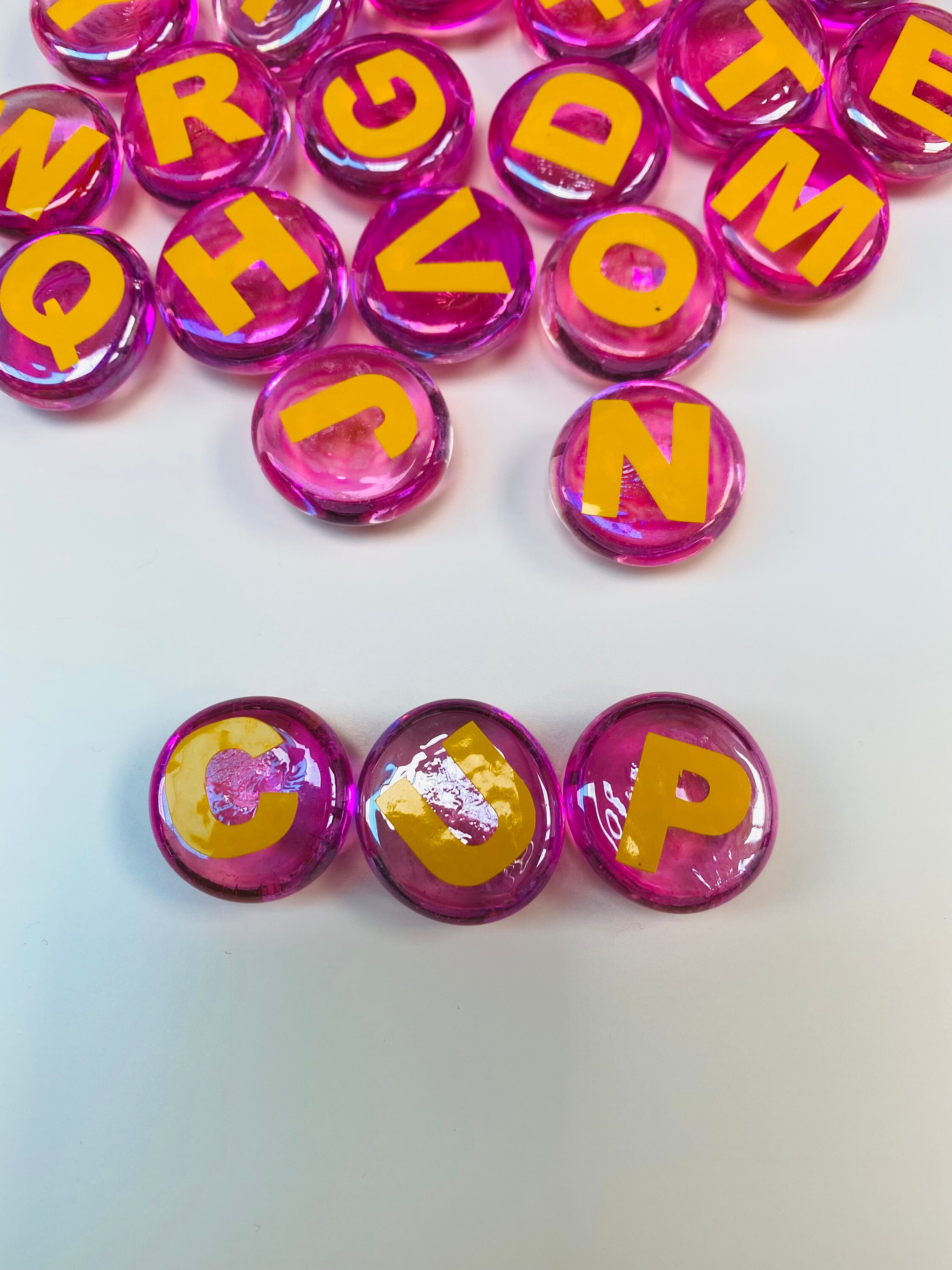 Alphabet Gems Great for CVC Words Homeschool Preschool - Etsy