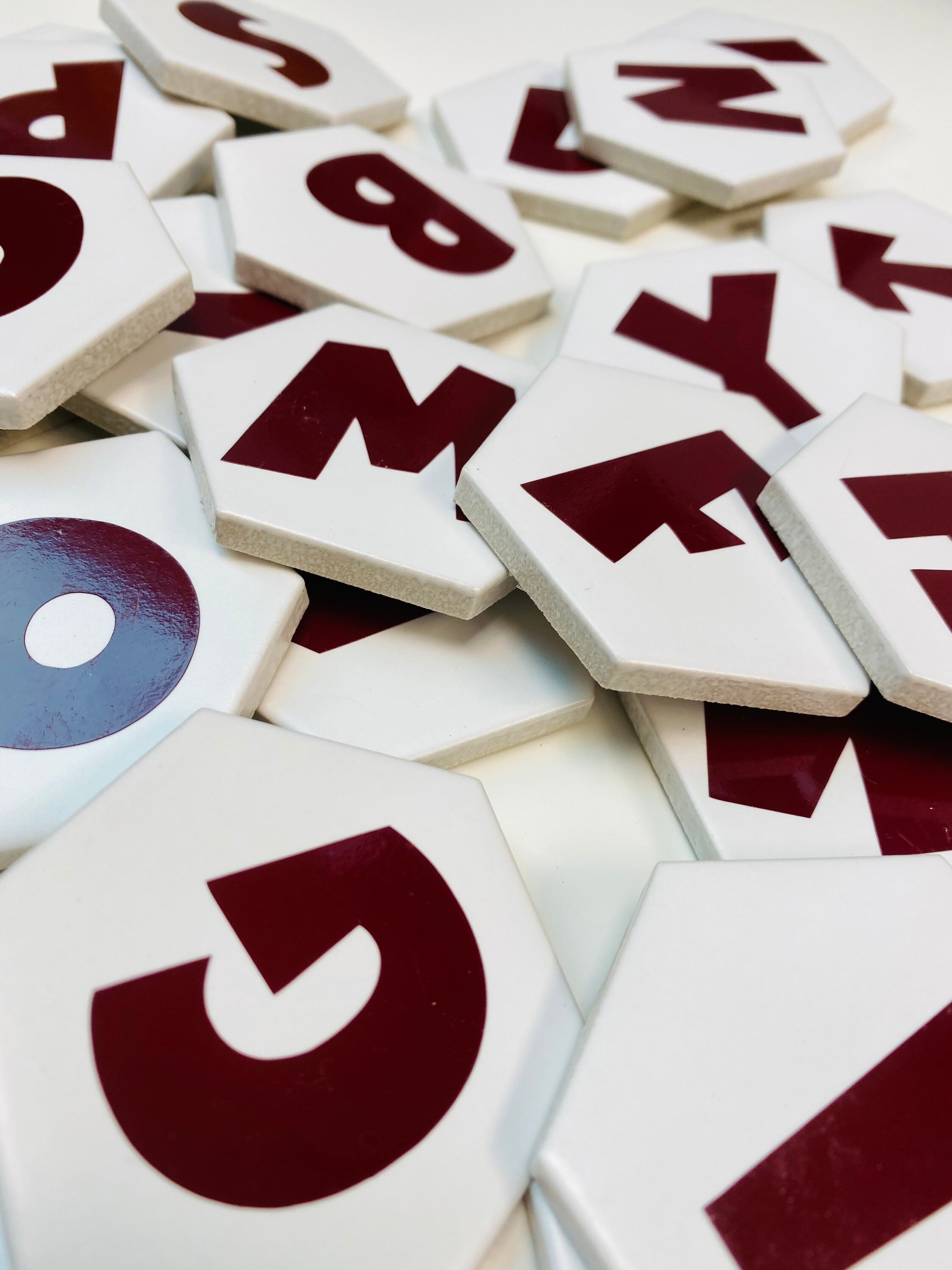 Alphabet Tiles Great for CVC Words and Young Children - Etsy