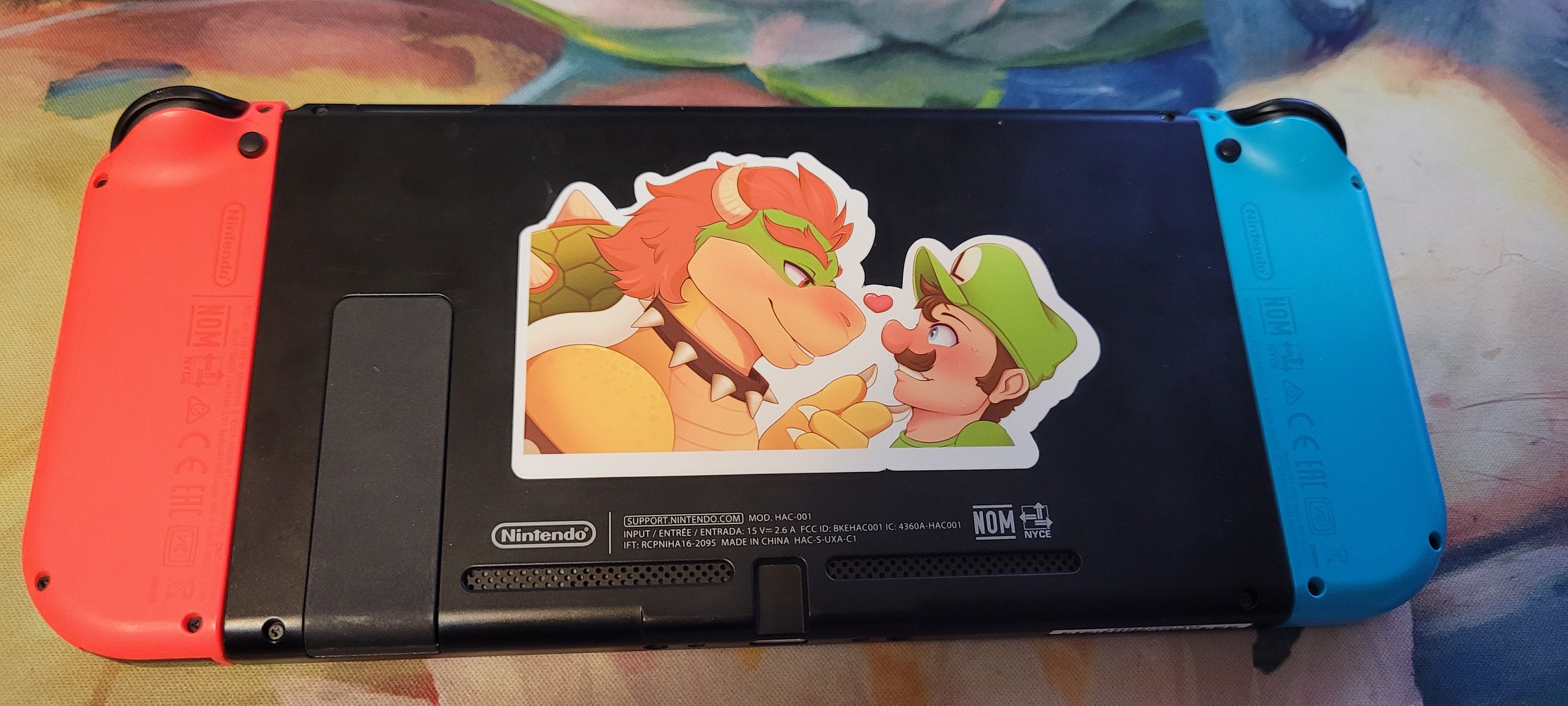 Luigi X Bowser Sticker - Etsy
