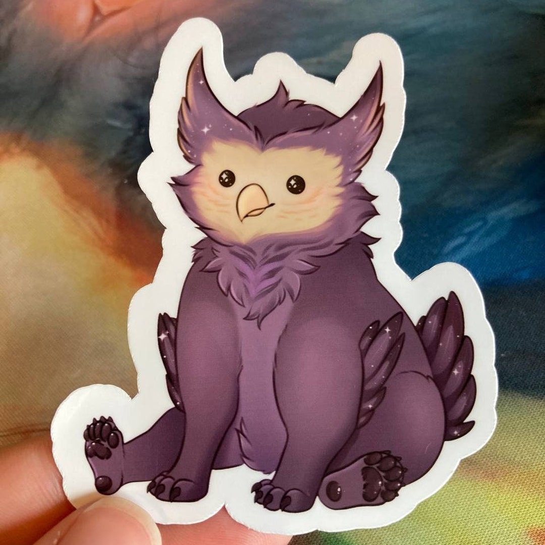 D&D Owl Bear Sticker - Etsy