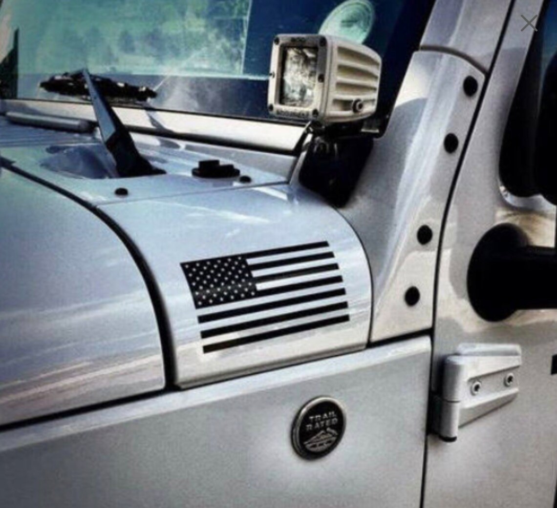 American Flag Vinyl Decal Stickers Emblem Logo Graphic Set - Etsy