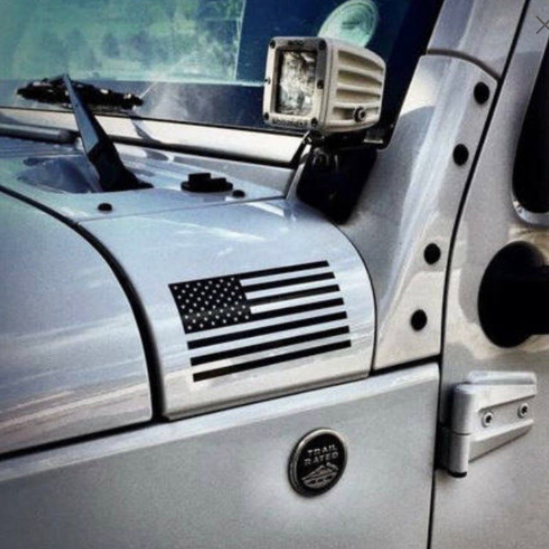Military Flag Jeep Decal - Etsy