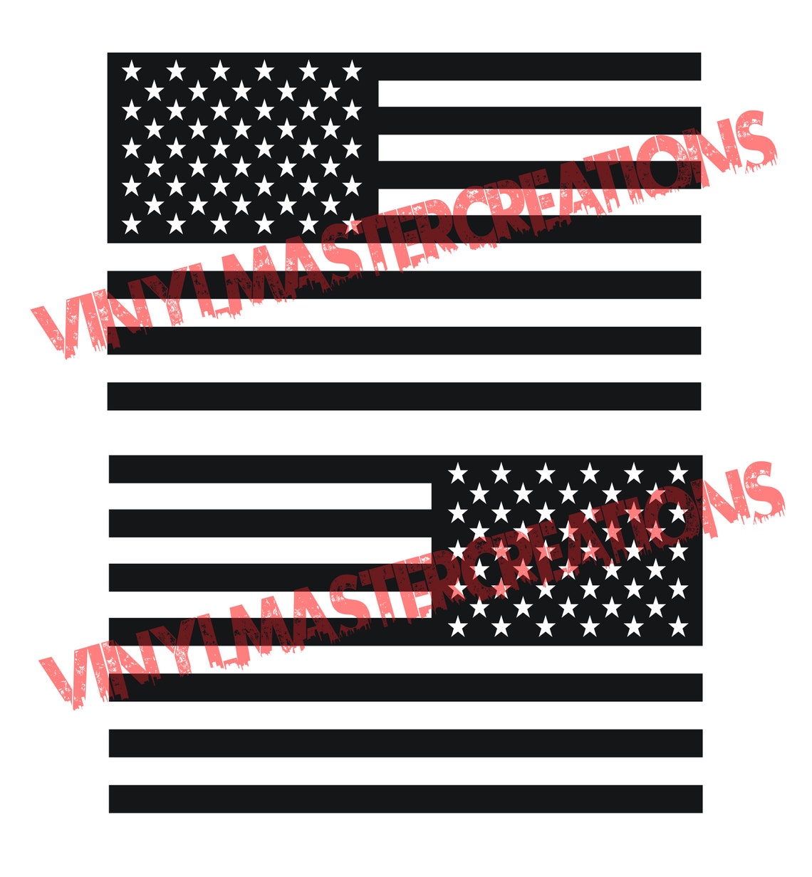 American Flag Vinyl Decal Stickers Emblem Logo Graphic Set - Etsy