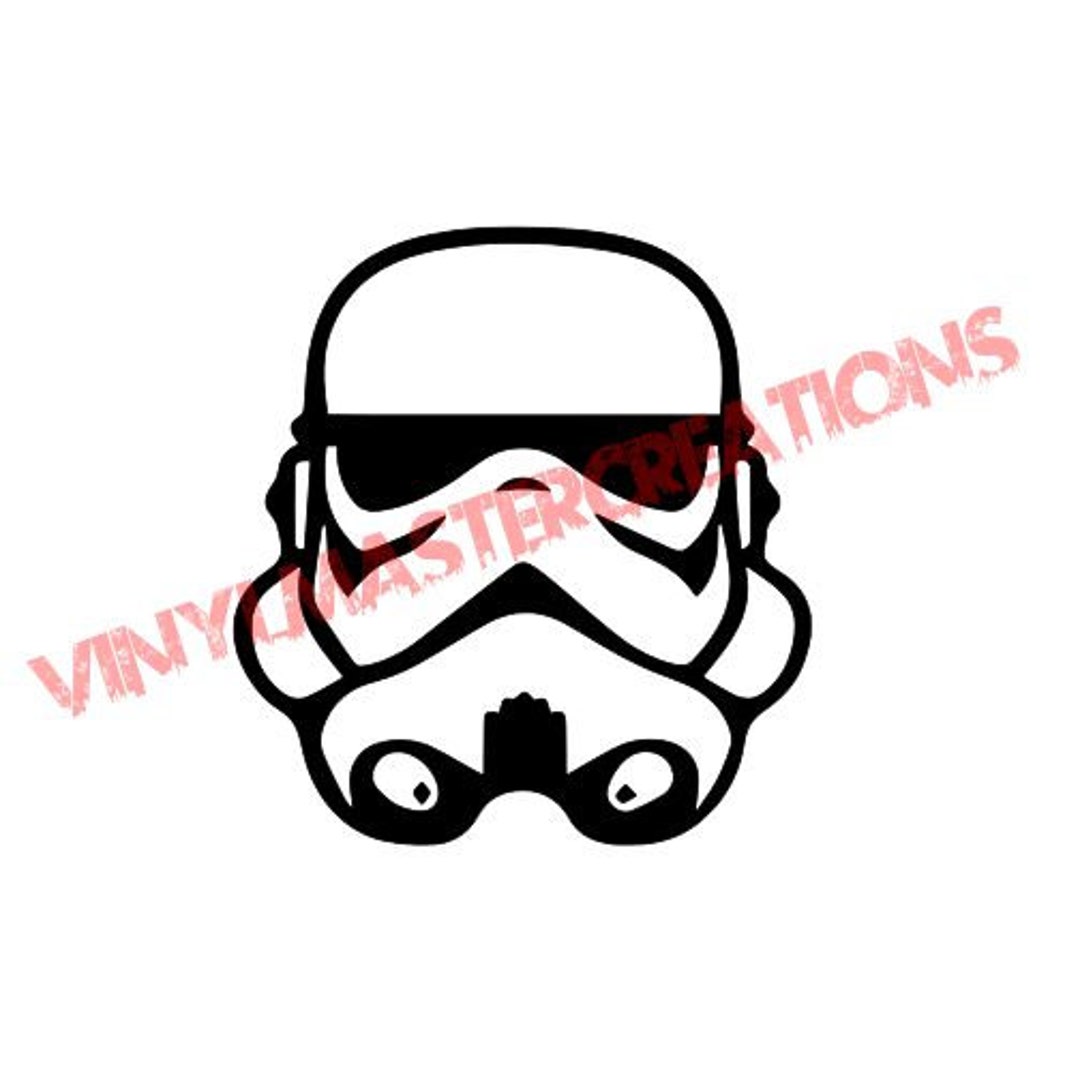 Storm Trooper Windshield Decal Vinyl Star Wars - Etsy
