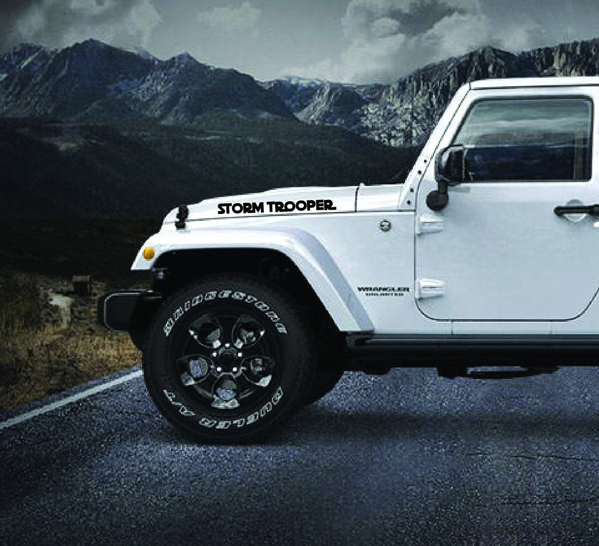 Storm Trooper Hood Vehicle Vinyl Decal Sticker Star Wars - Etsy