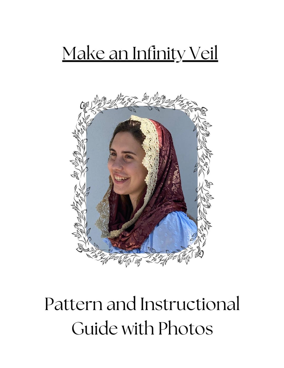 Infinity Veil – pattern and Instructional Guide - Etsy