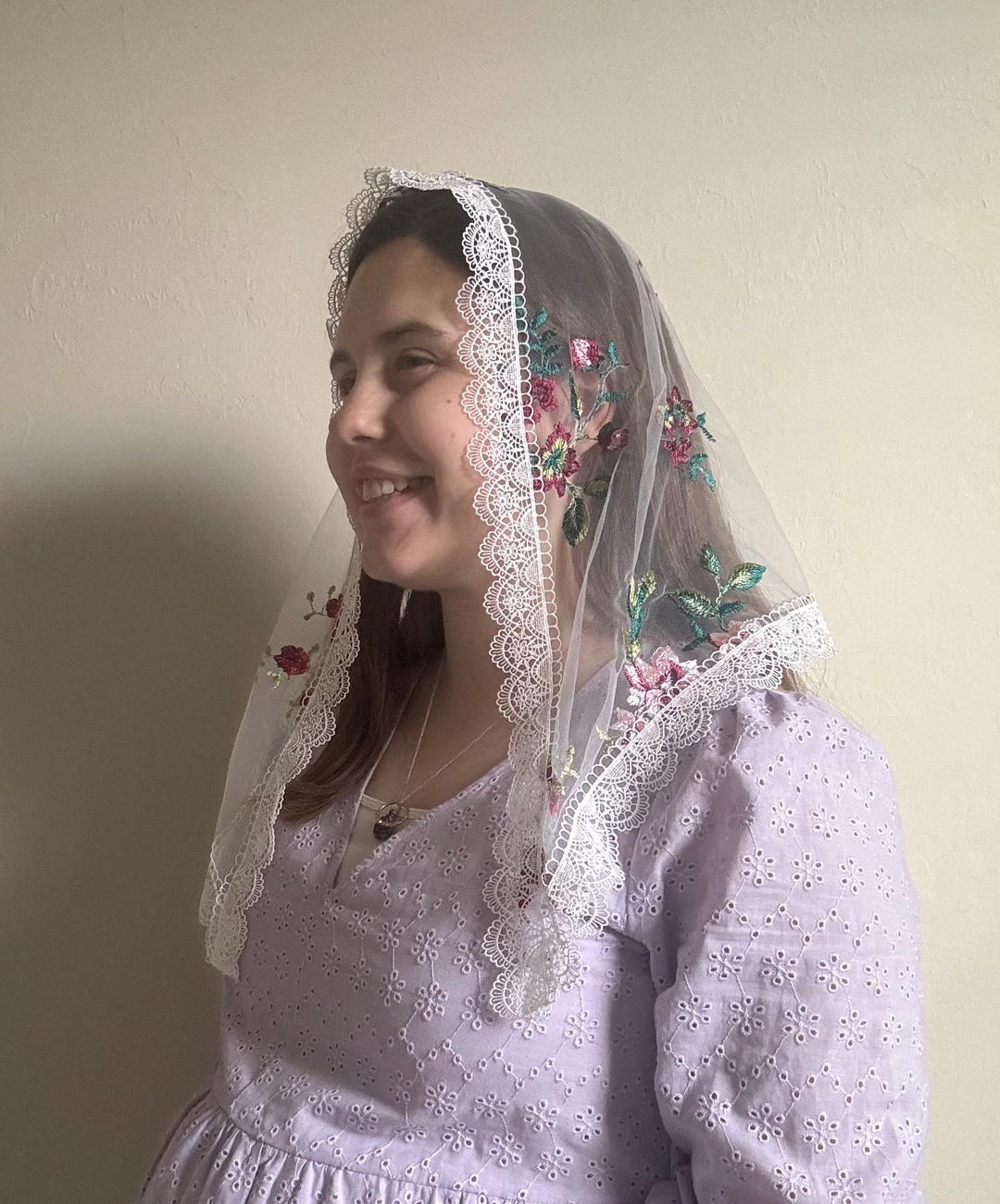 The s.o.g. Leonie Martin Triangular Veil - Etsy