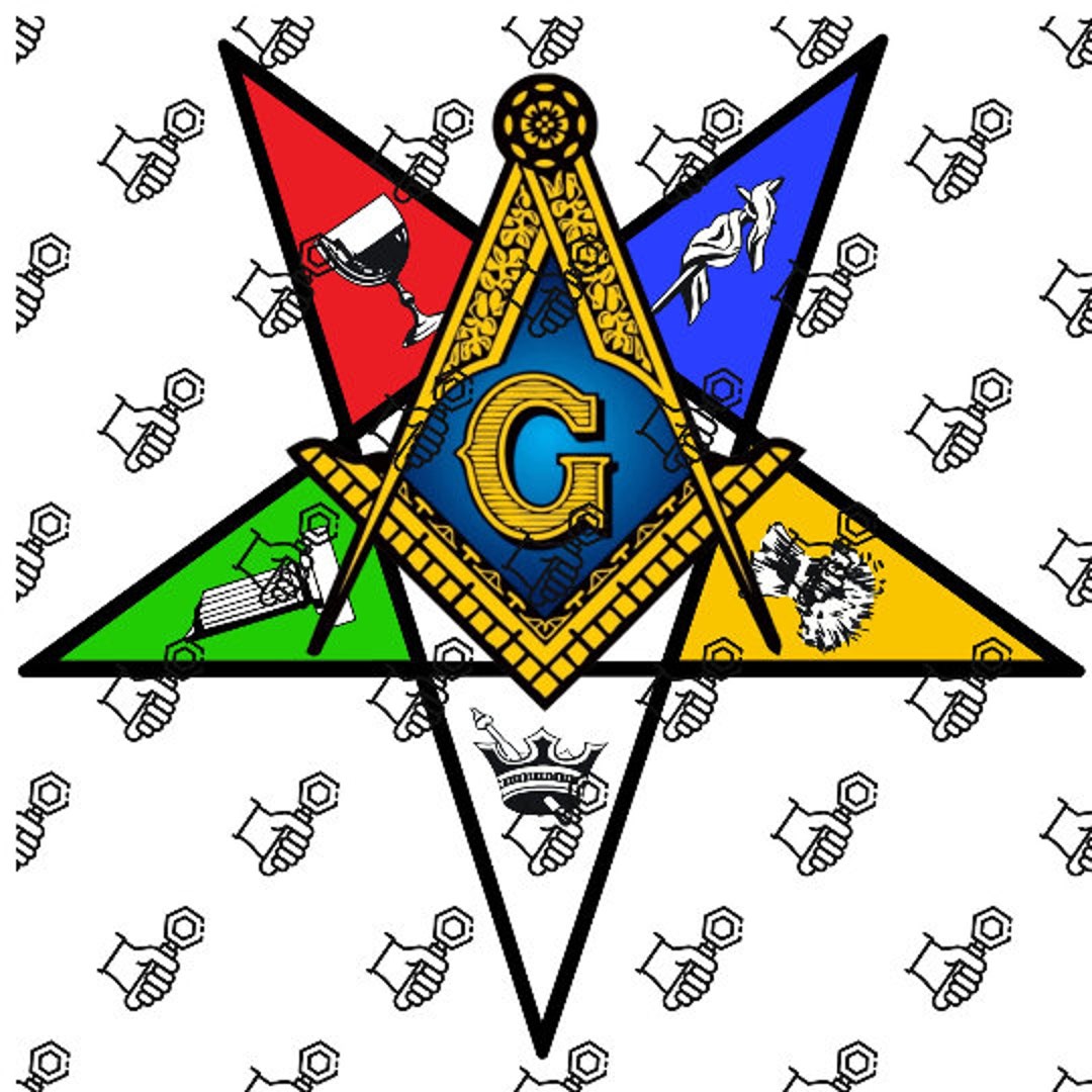 WP Worthy Patron Order of Easter Star OES PNG Logo With Transparent ...