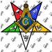 Order of Eastern Star O.E.S. 5 Heroines All 5 Star Points Emblem PNG ...