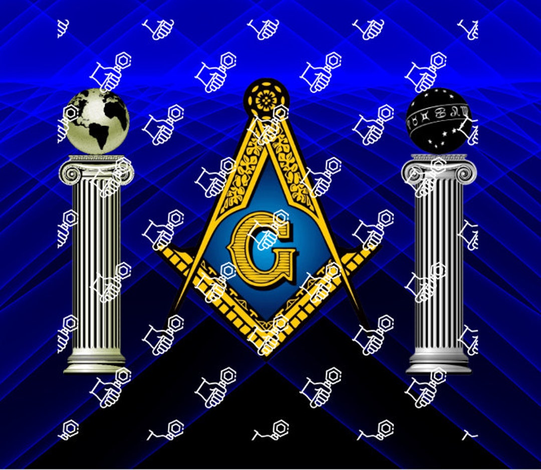 Masonic Tumbler Wrap Design - Etsy
