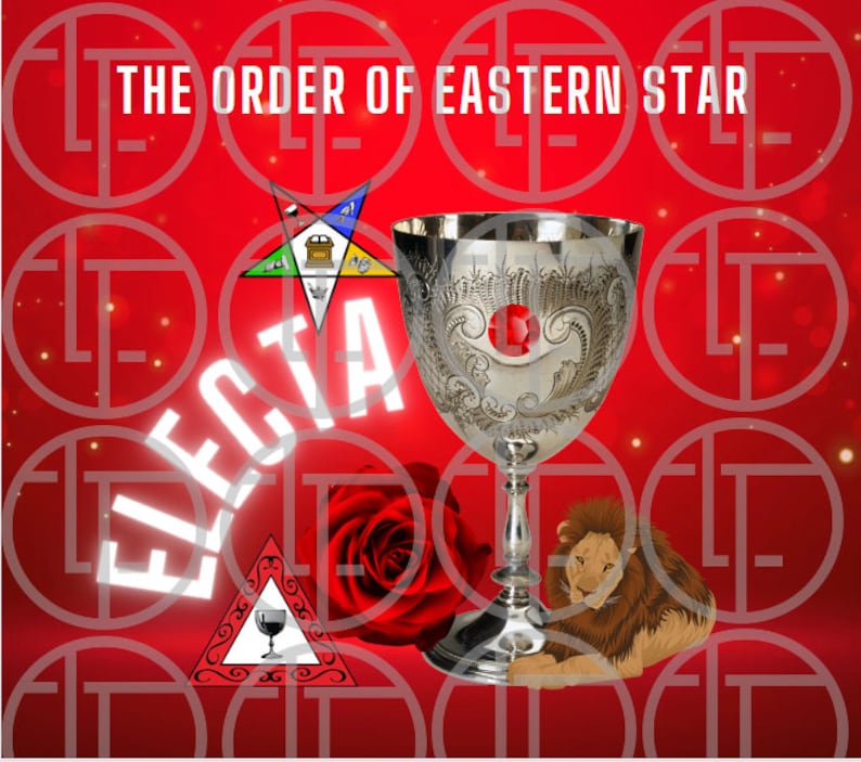 Digital Files Instant Download OES Order of Eastern Star Electa Can Be ...