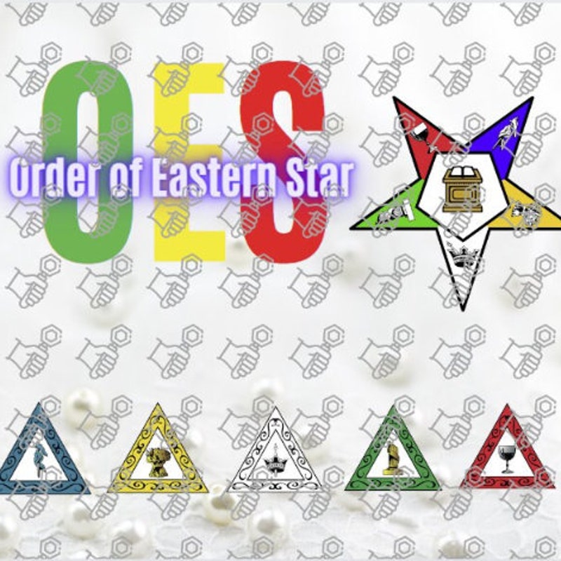 Eastern Star Svg - Etsy