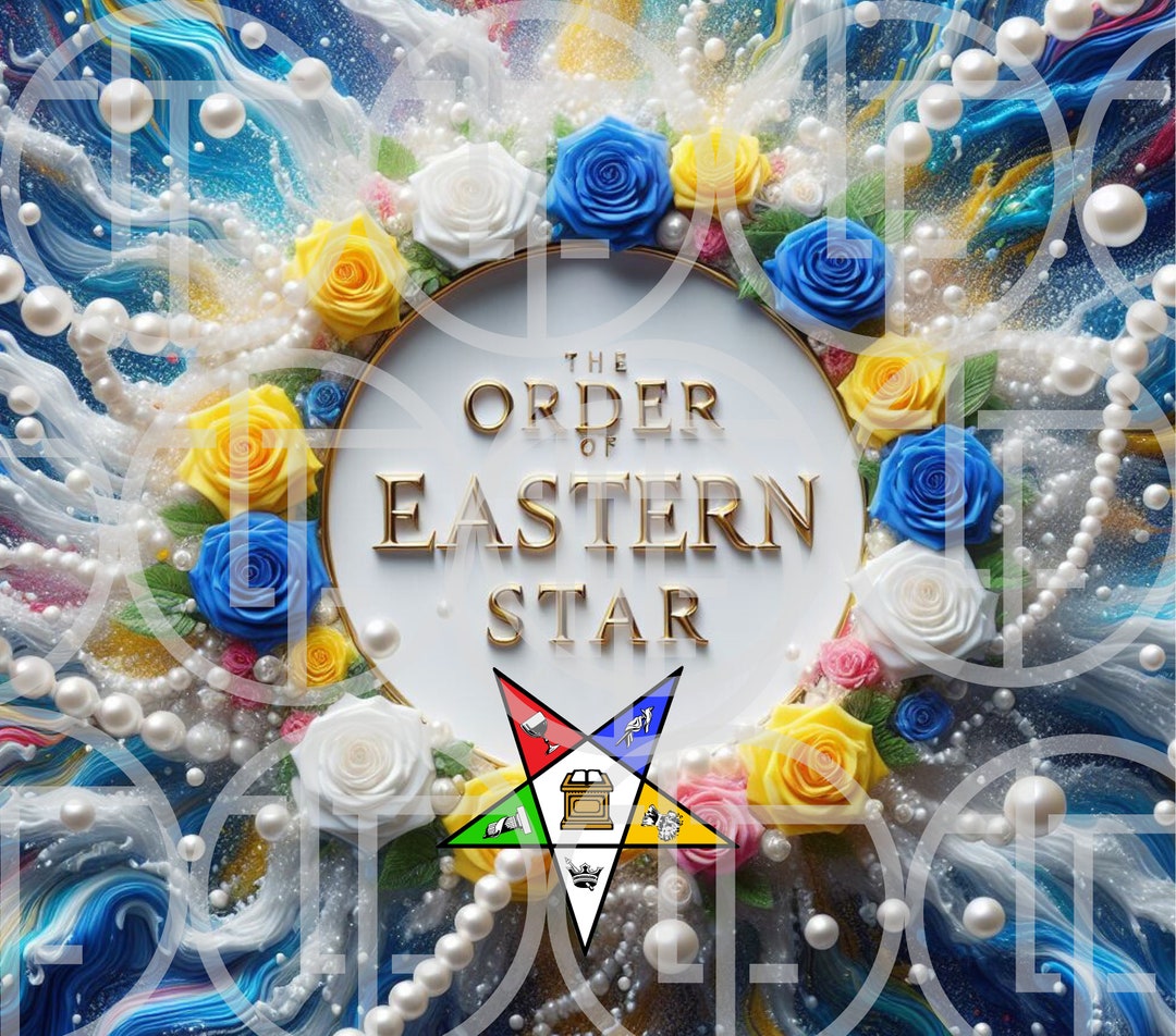 Digital Files Instant Download OES Order of Eastern Star Center Can Be ...