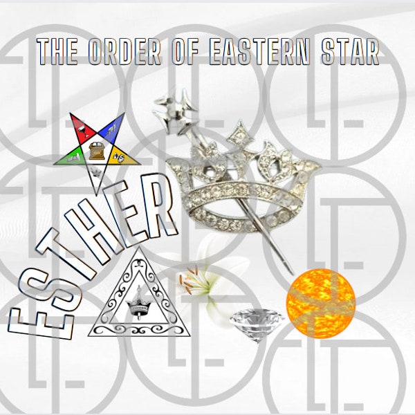 Order of Eastern Star Certificate - Etsy