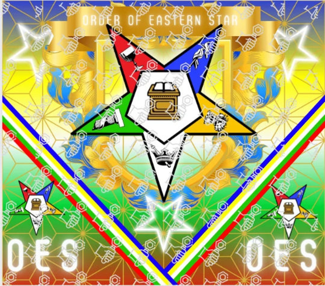 Digital Files Instant PNG Download OES Inverted Order of Eastern Star ...