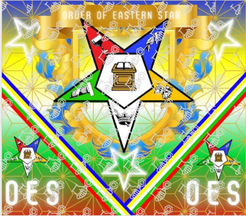 Digital Files Instant PNG Download OES Inverted Order of Eastern Star ...