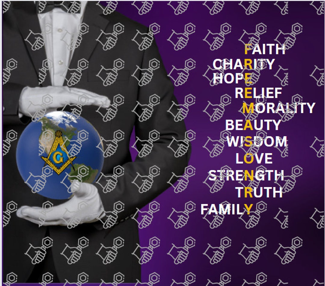 Masonic Freemasonry Tumbler Wrap Design - Etsy