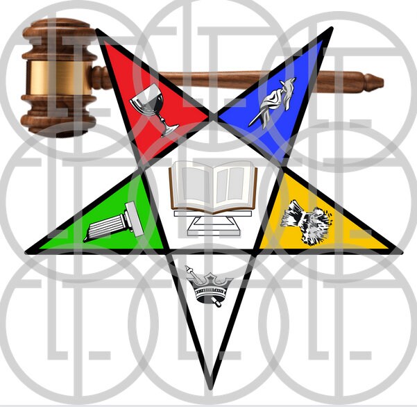 PM Mast Matron, Past Worthy Matron Logo OES Order of Eastern Star - Etsy