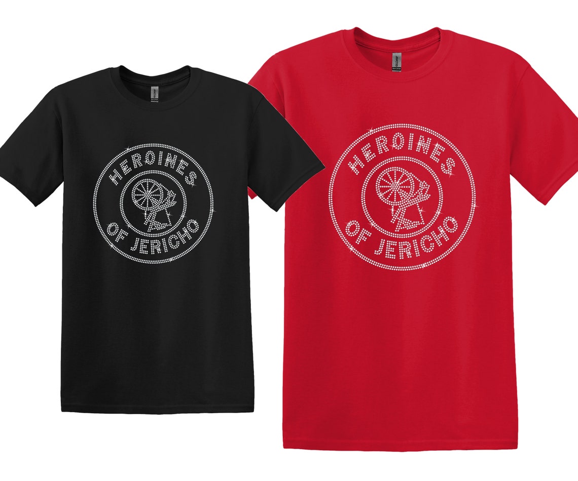 Heroines of Jericho Logo Rhinestone SVG Template. Pattern to Make ...