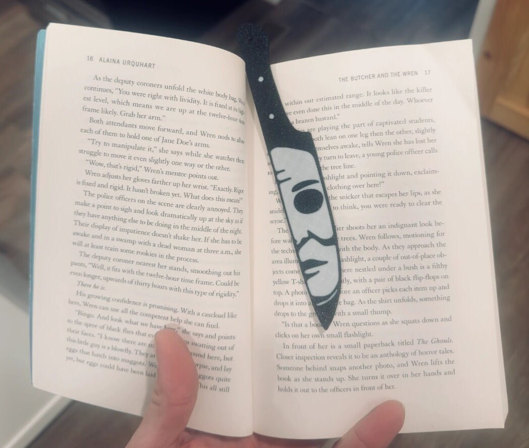 Horror Bookmark Set of 8 Knife Shape 3D Printed - Etsy