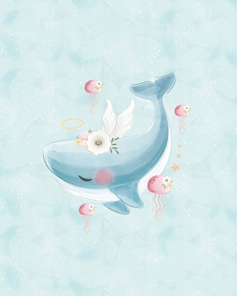 Sea Turtle Fabric Panel Ocean Fabric Animals Fabric Decor - Etsy