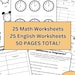 3rd Grade Activity Worksheets, Printable, Math Worksheet, English ...