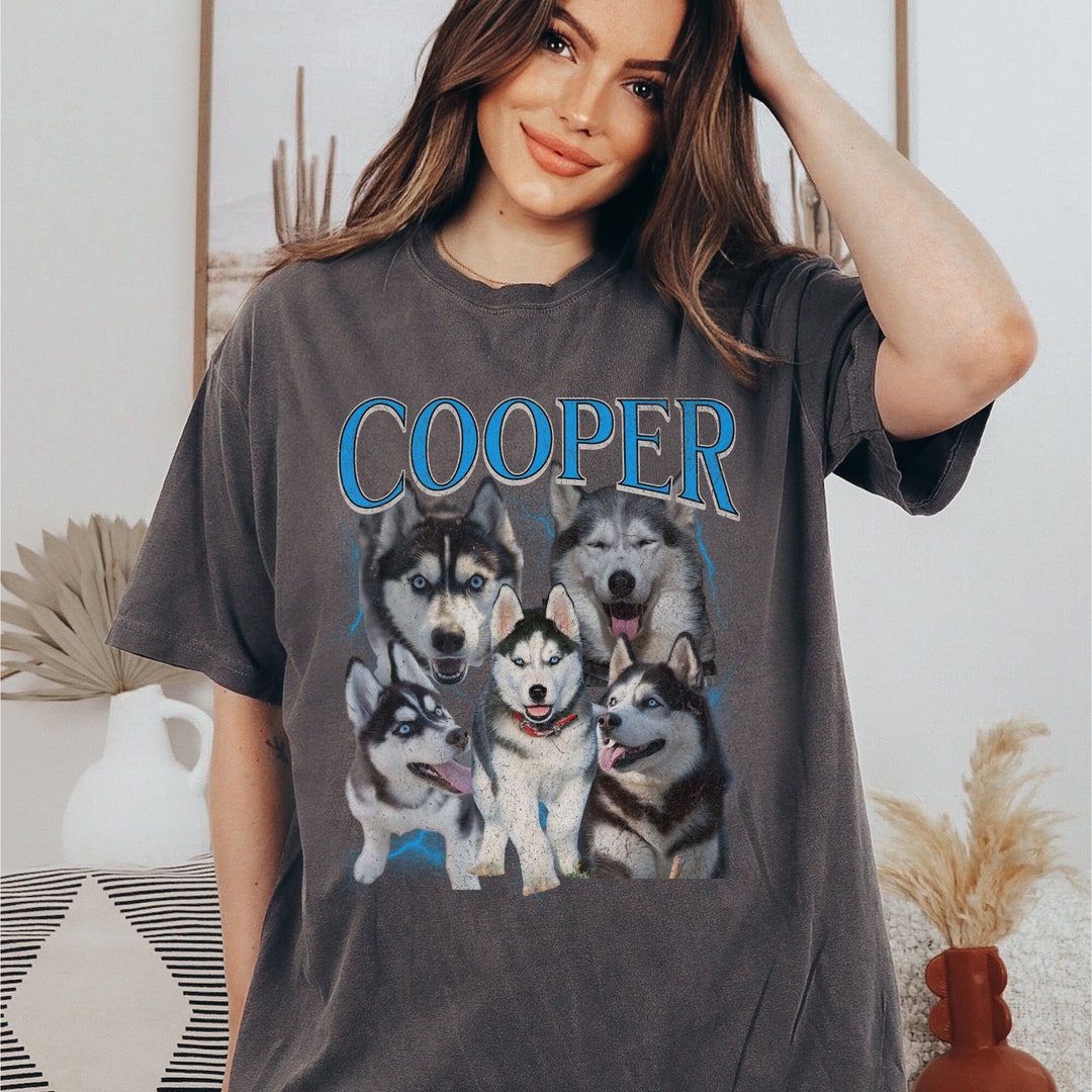 Custom Retro Dog Bootleg Shirt, Custom Comfort Colors Dog Shirt, Dog ...