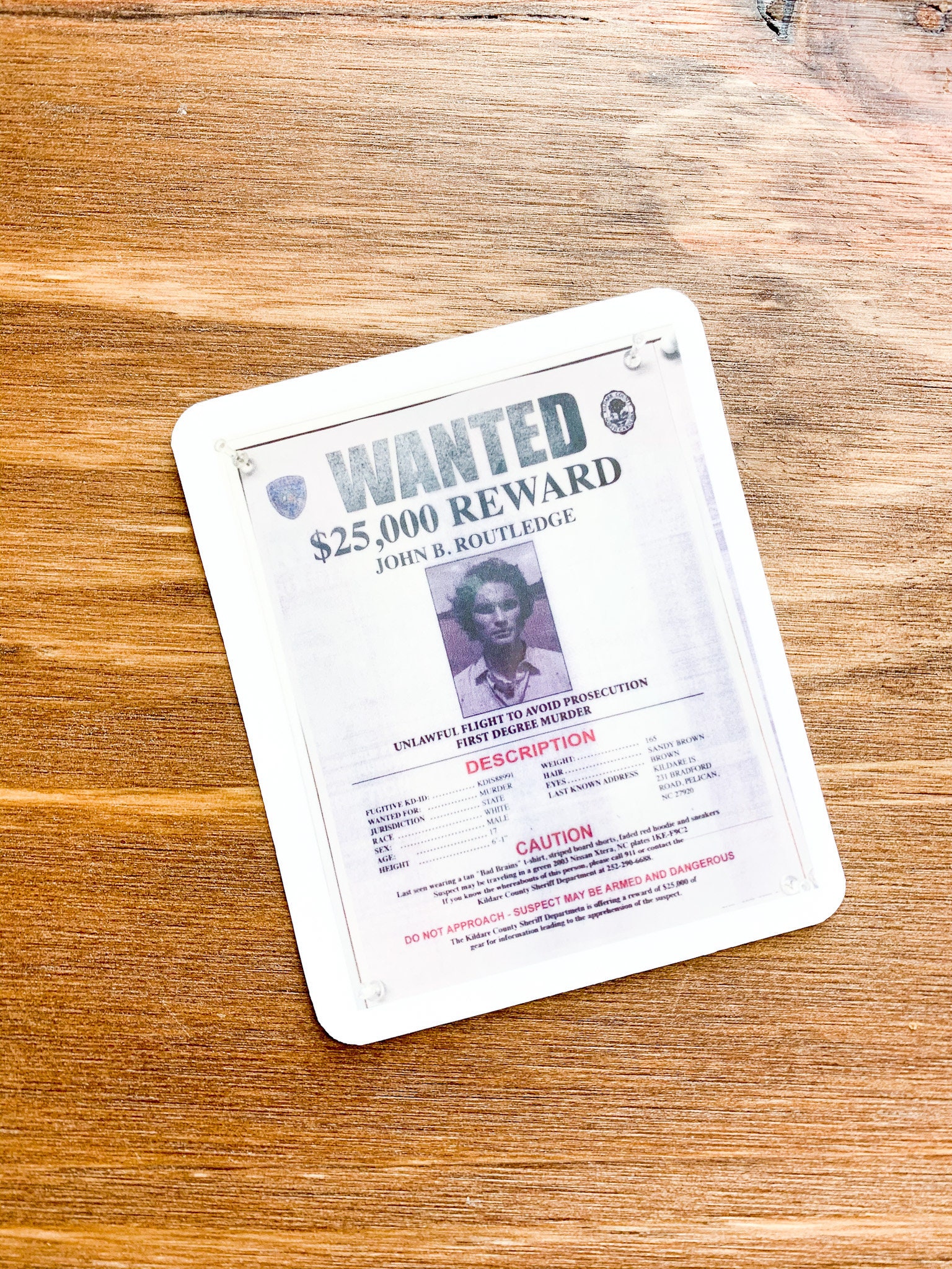 John B Wanted Flyer OBX Sticker - Etsy.de