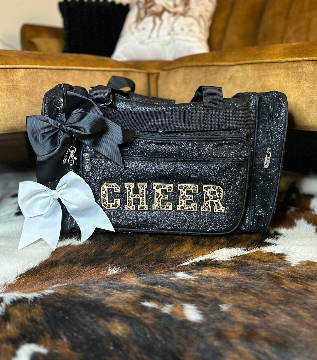 Cheer Duffel Bag, Cheerleader Duffel, Personalized Duffel Bag, Cheer ...