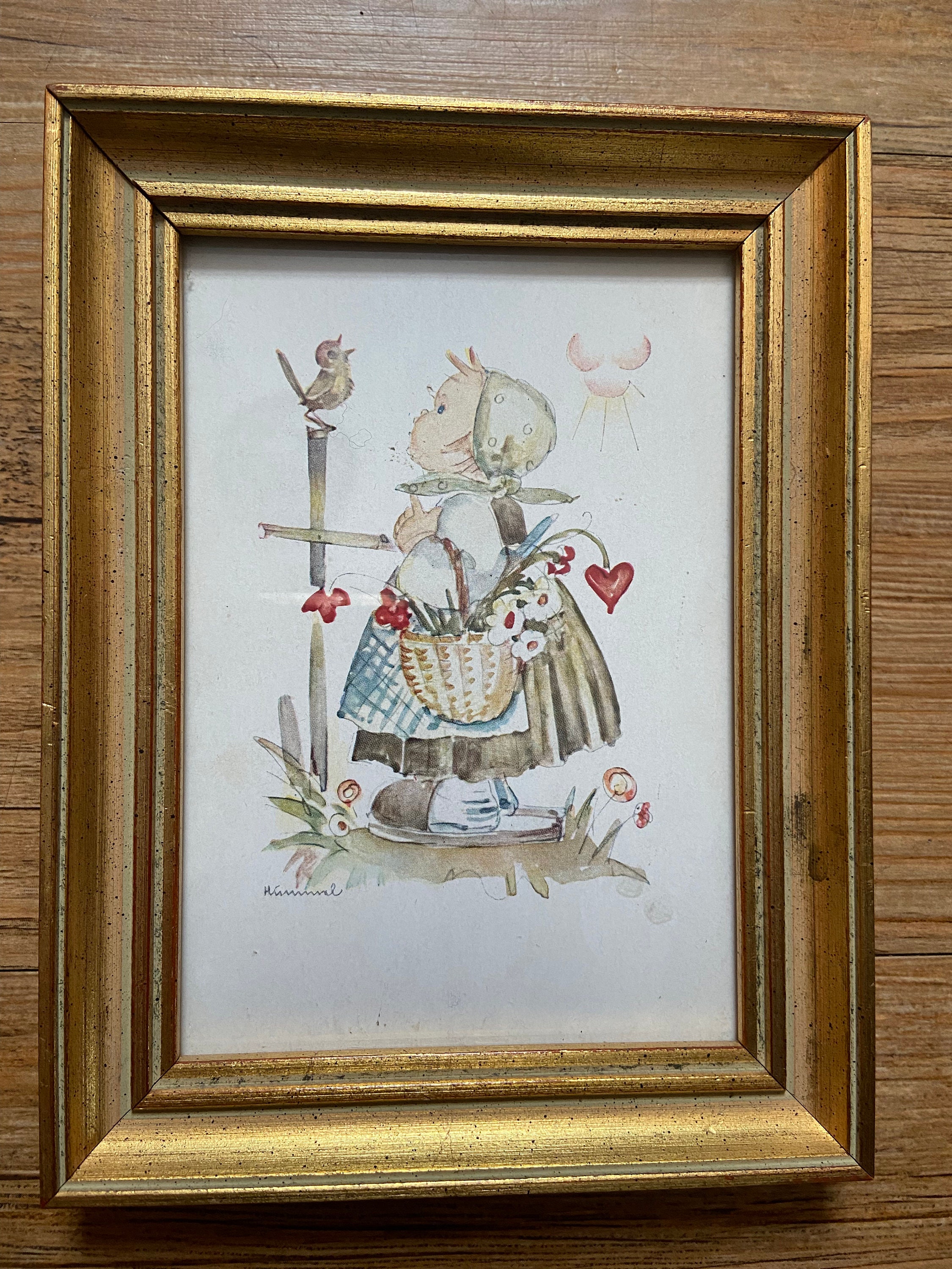 Miniature Hummel Paintings - Etsy