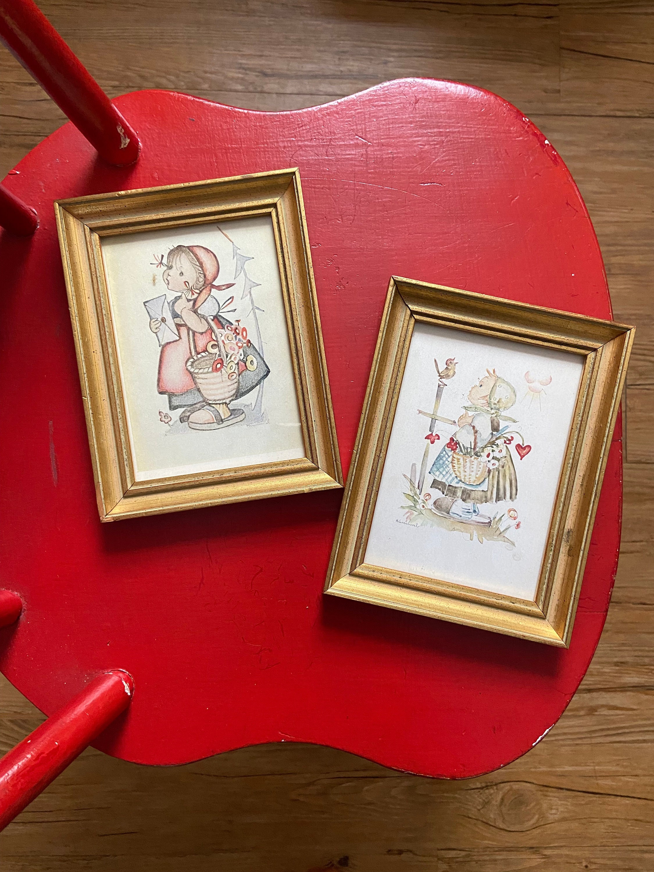 Miniature Hummel Paintings - Etsy