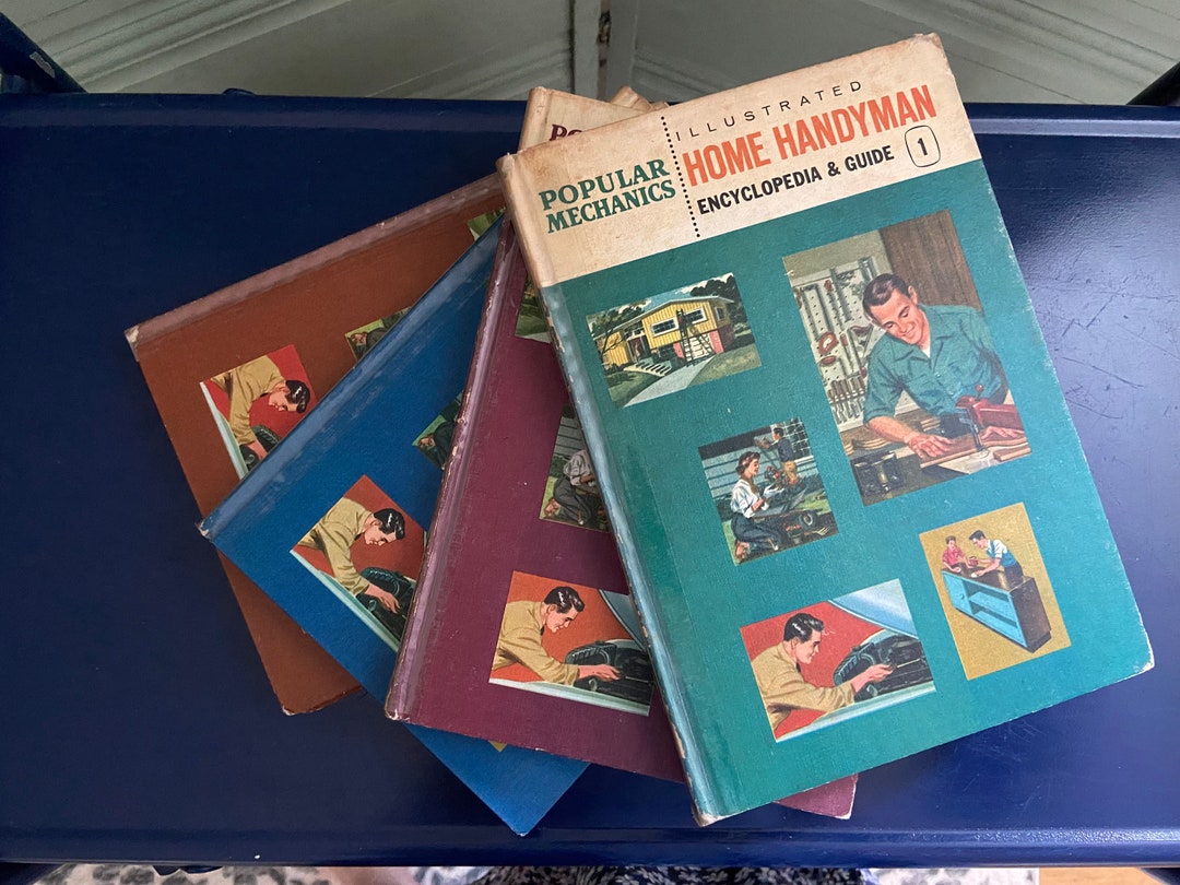 1960 Popular Mechanics Illustrated Home Handymen Encyclopedia and Guide ...